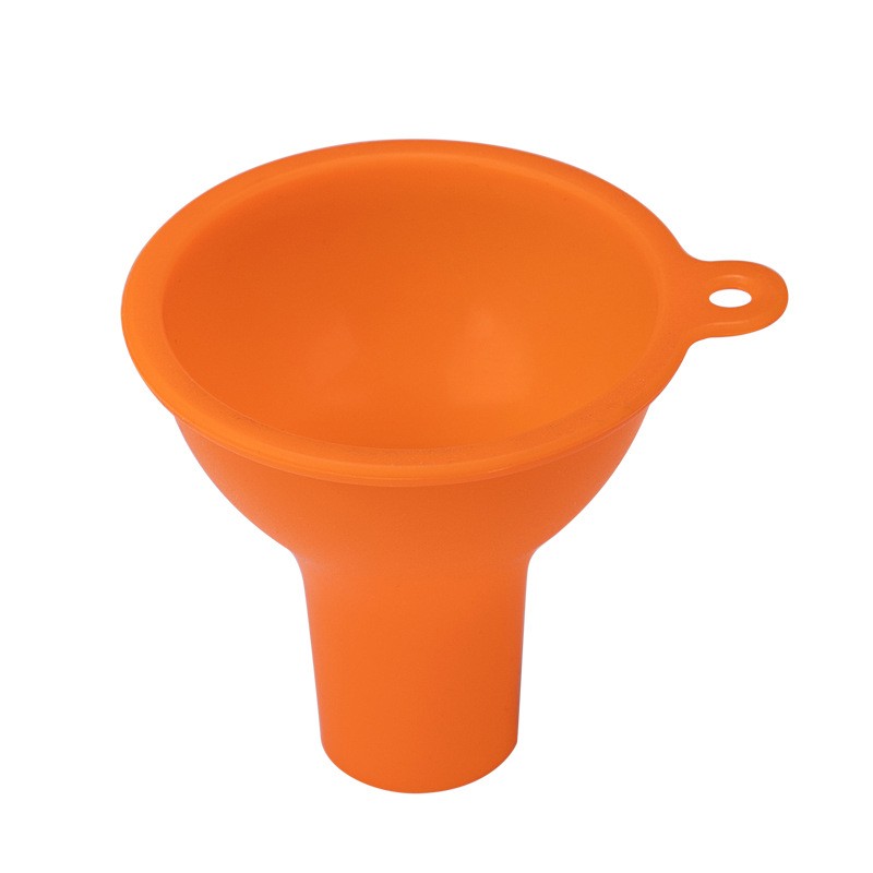 Silicone Wide-mouth Funnel Milk Powder Bean Funnel Large-caliber Multi ...