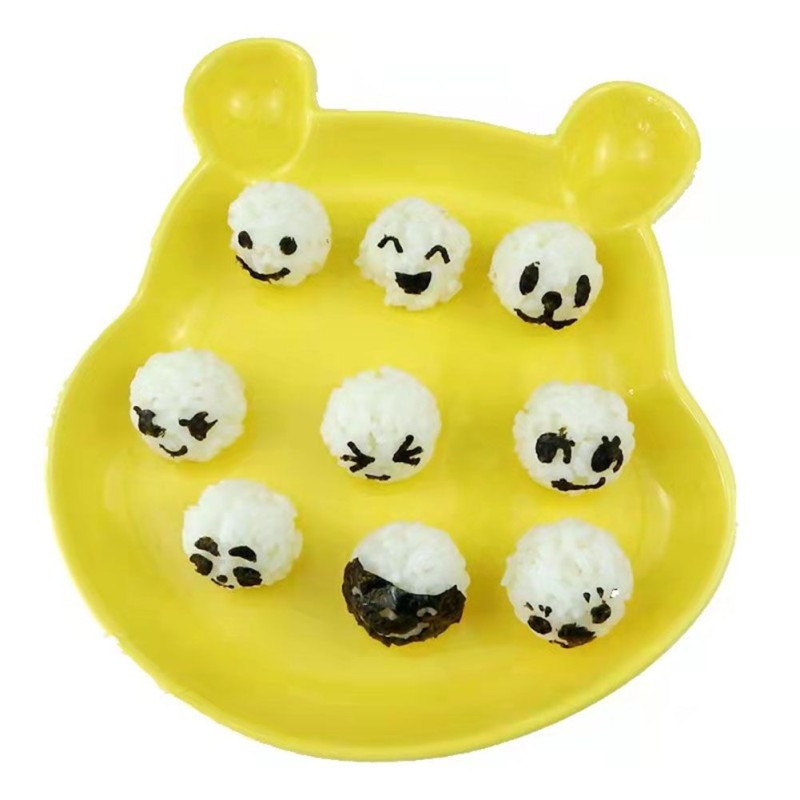 Cartoon Laver Seaweed Nori Cutter Onigiri Punch Stamp DIY Child Meal ...