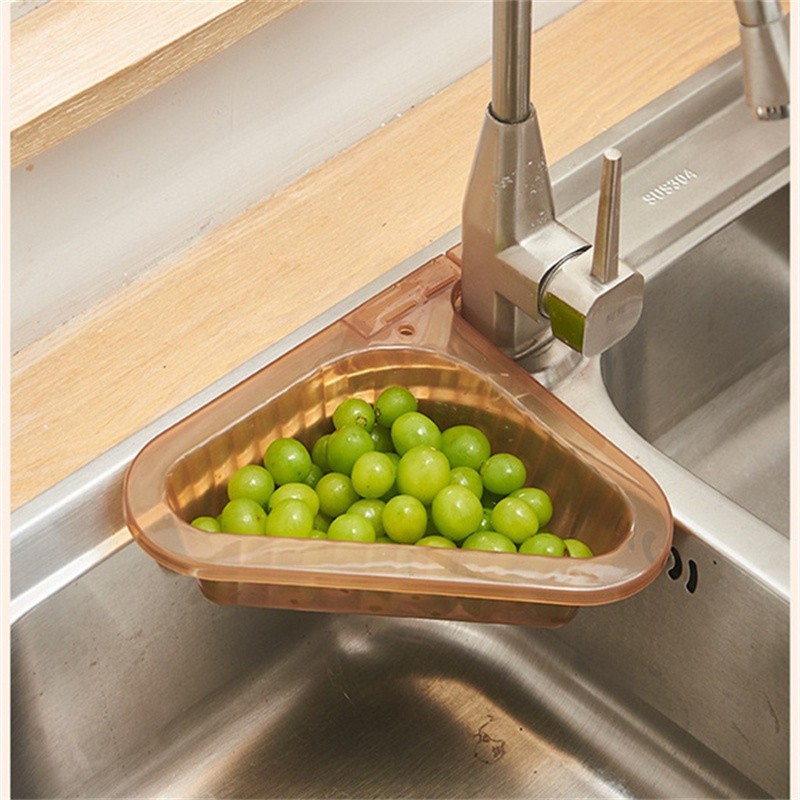 Multi-Functional Hanging Filtering Draining Rack Sponge Holder Shelf ...