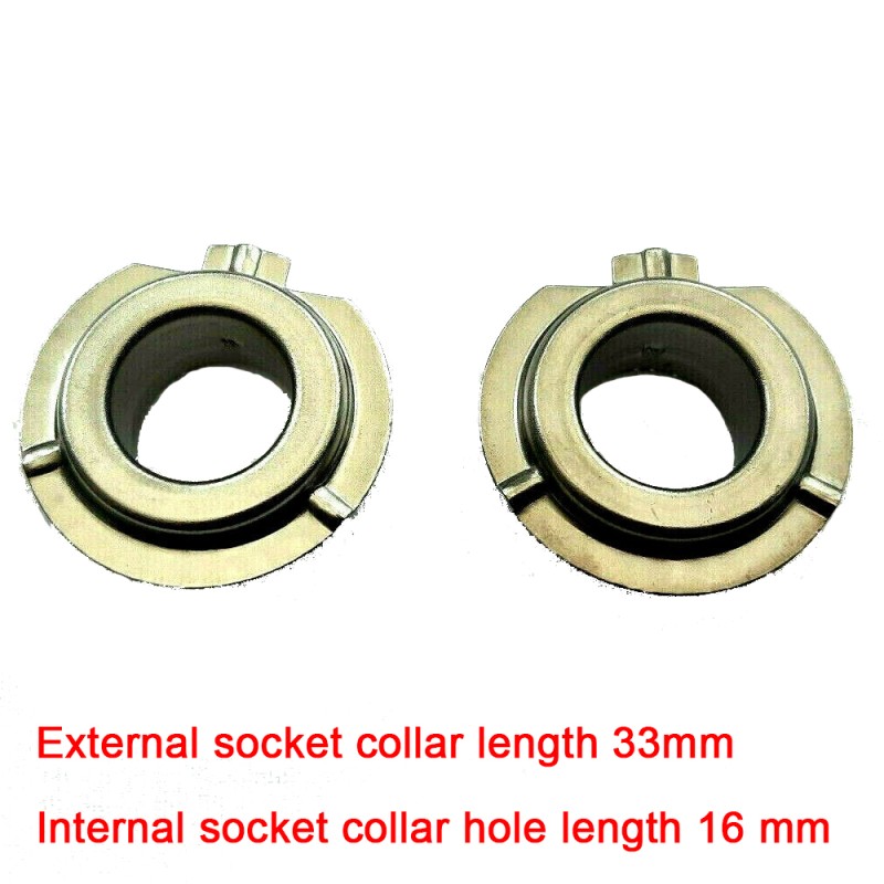 2pcs H7 LED Car Headlight Bulb Base Adapter Socket Retainer Holder Replacement 33mm Diameter ...
