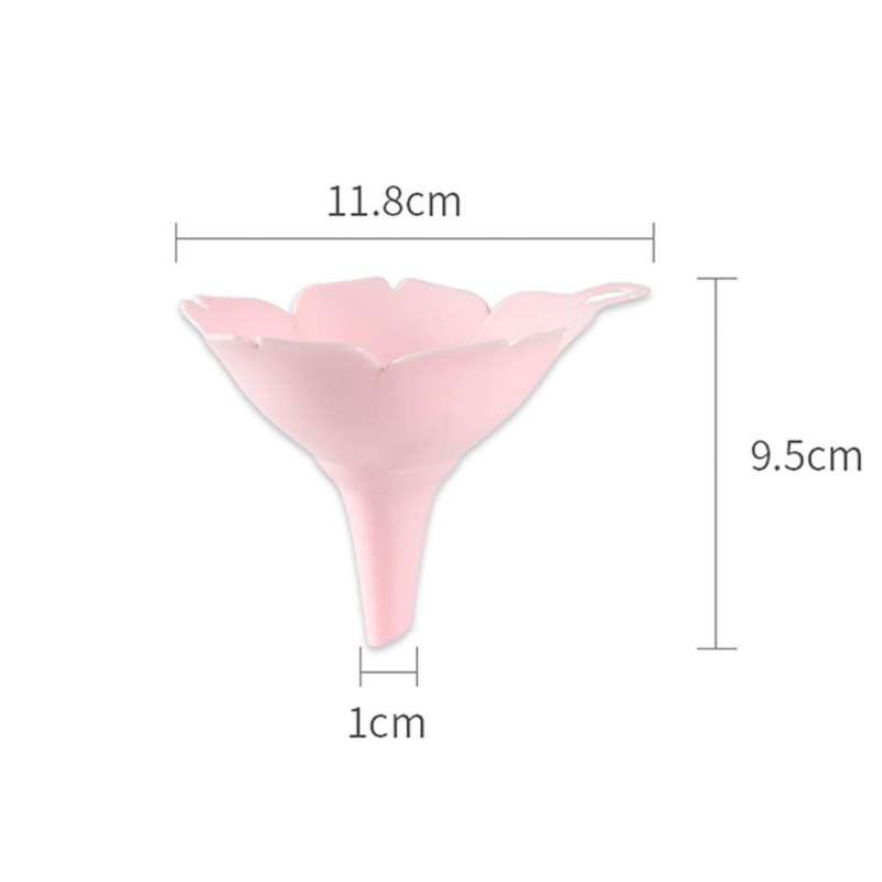 2Pcs/Set Flower Shape Liquid Funnels Cherry Blossom Style Funnels Home ...