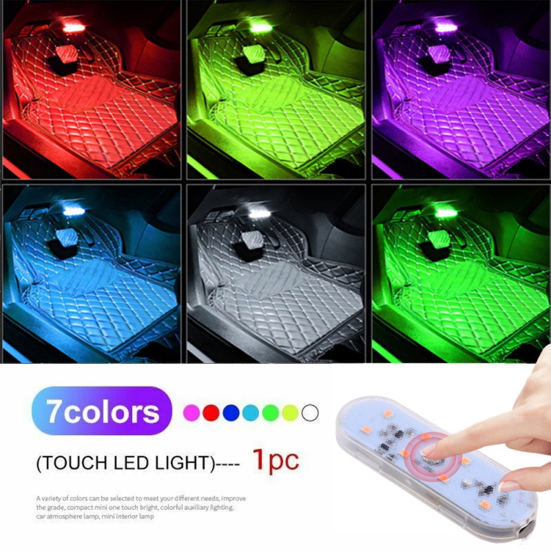 Wireless Leds Interior light LED Lamp Magnetic Car Ceiling Lamp Reading ...