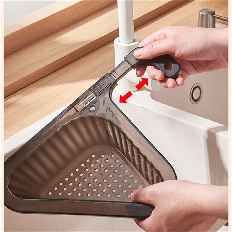 Multi-Functional Hanging Filtering Draining Rack Sponge Holder Shelf ...