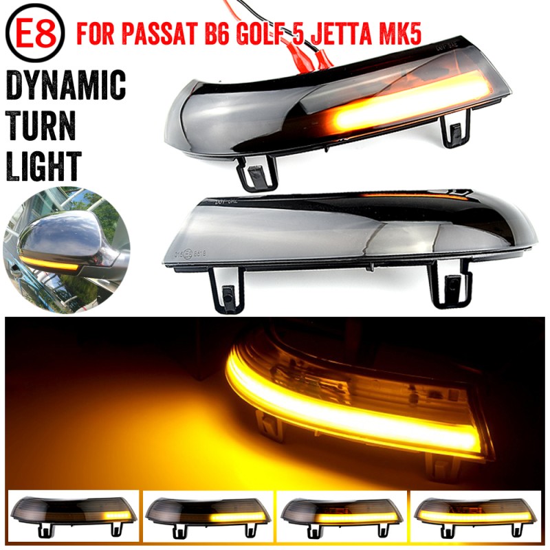 Dynamic Blinker Turn Signal LED For Volkswagen GOLF 5 GTI Variant Jetta ...