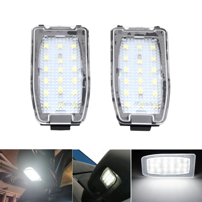 Side Mirror Puddle Lights LED Upgrade For Land Rover L322 LR2 LR3 LR4 ...