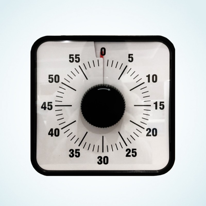 Kitchen Timer Stopwatch 60 Minutes Visual Timer Timing Set Back Leg ...