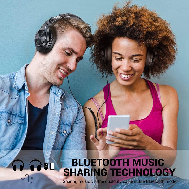 Oneodio Fusion A70 Bluetooth 5.2 Headphones Stereo Over Ear Wireless ...